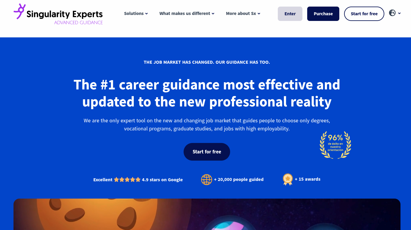 Singularity Experts. Discover the perfect job for you!