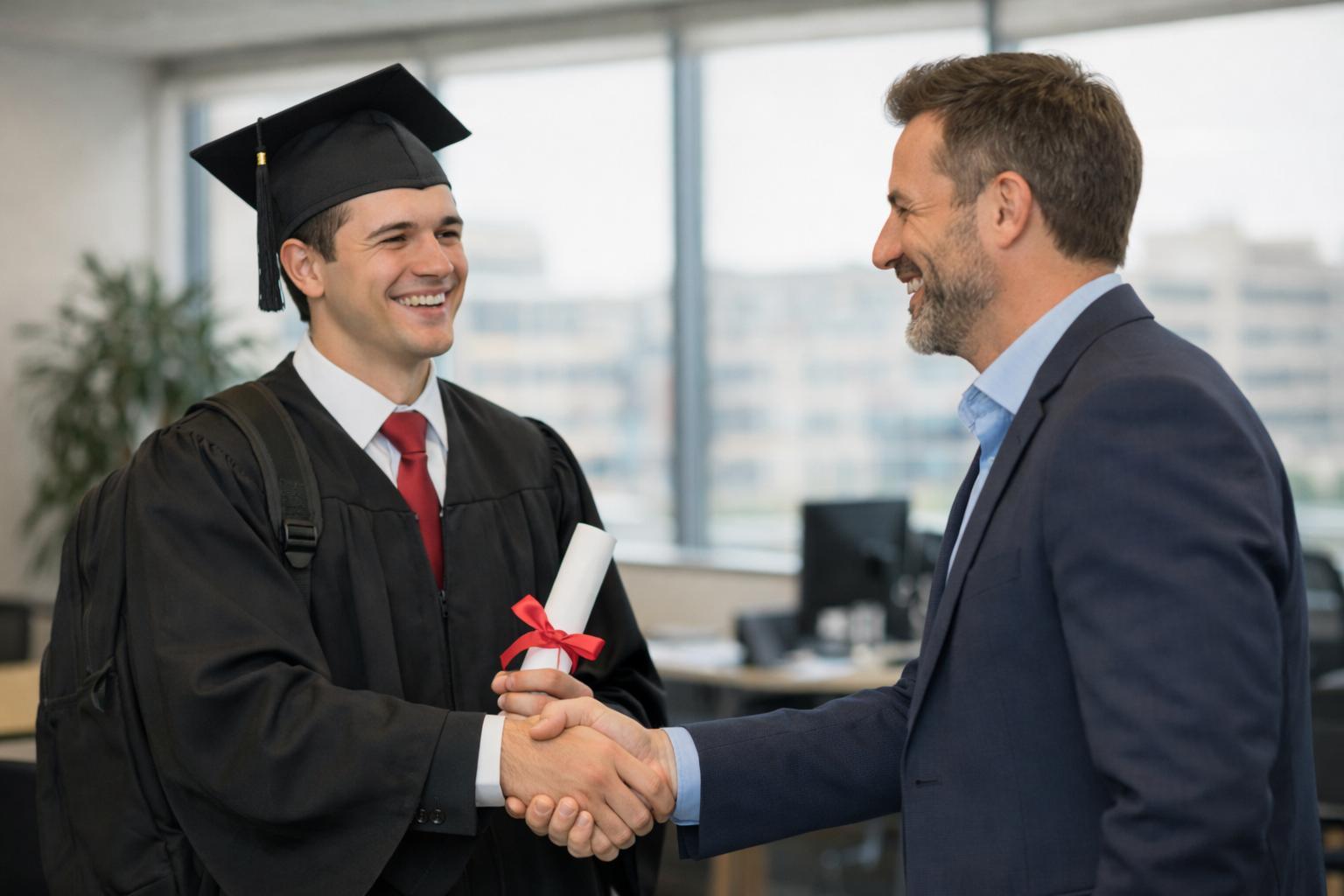 Which professions are growing for young college students according to LinkedIn