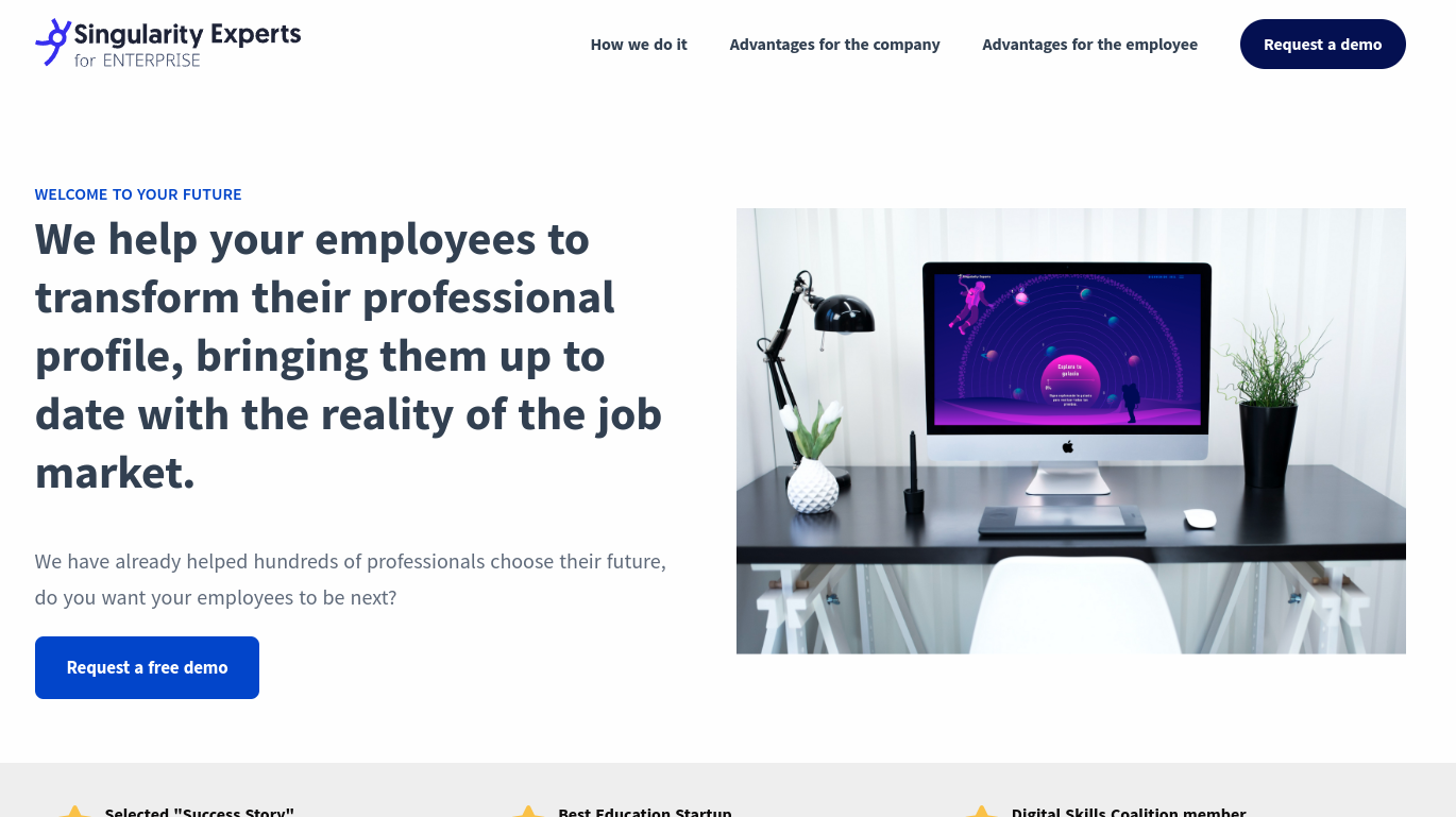 Welcome to your future - Singularity Experts for ENTERPRISE